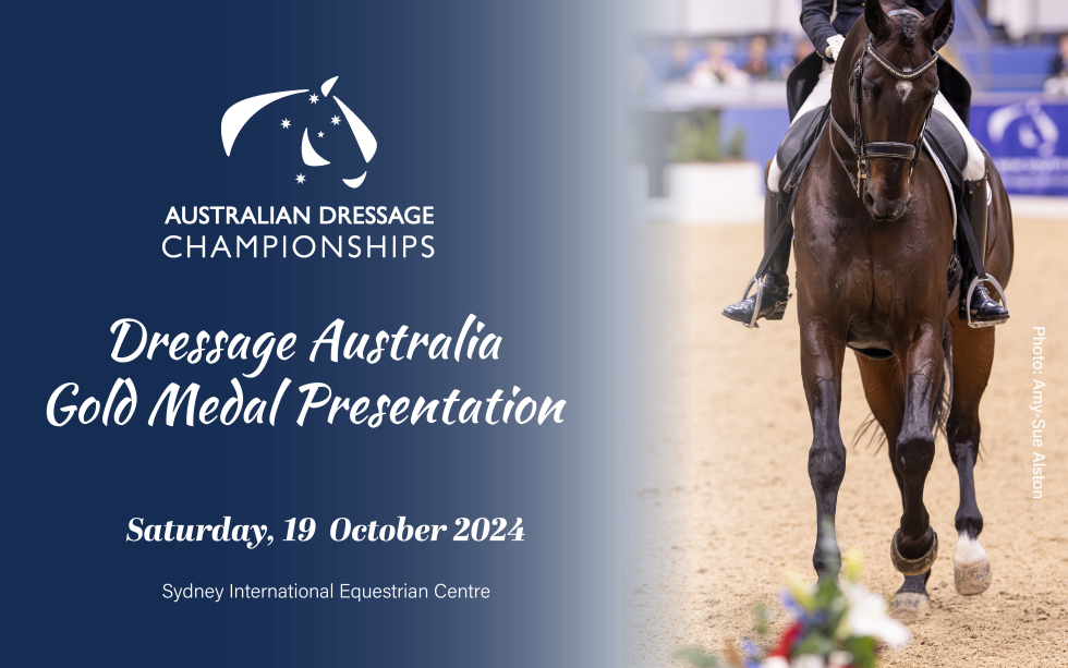 Dressage Australia Gold Medals | Australian Dressage Championships